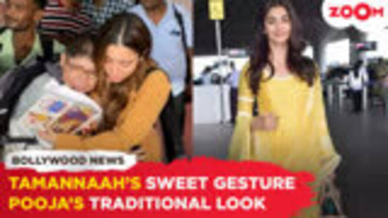 Tamannaah Bhatia's SWEET gesture towards a fan goes viral | Pooja Hegde ...