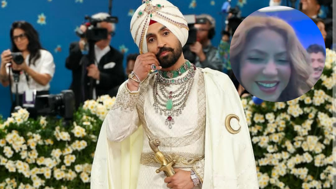 Diljit Dosanjh Has a Blast with Global Pop Icon Shakira at the Met Gala ...