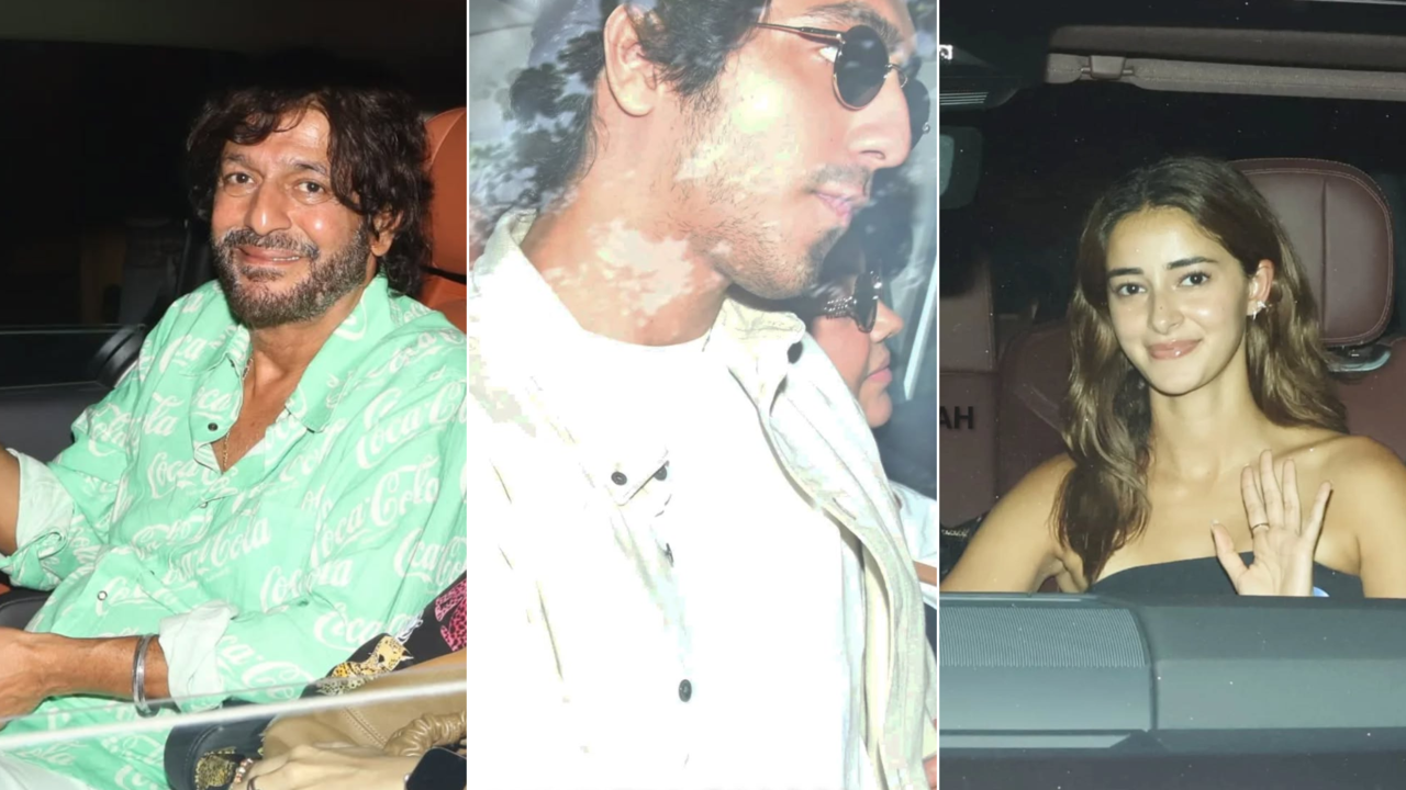 Saiyaara Special Screening: Ananya and Chunky Panday Show Support for ...