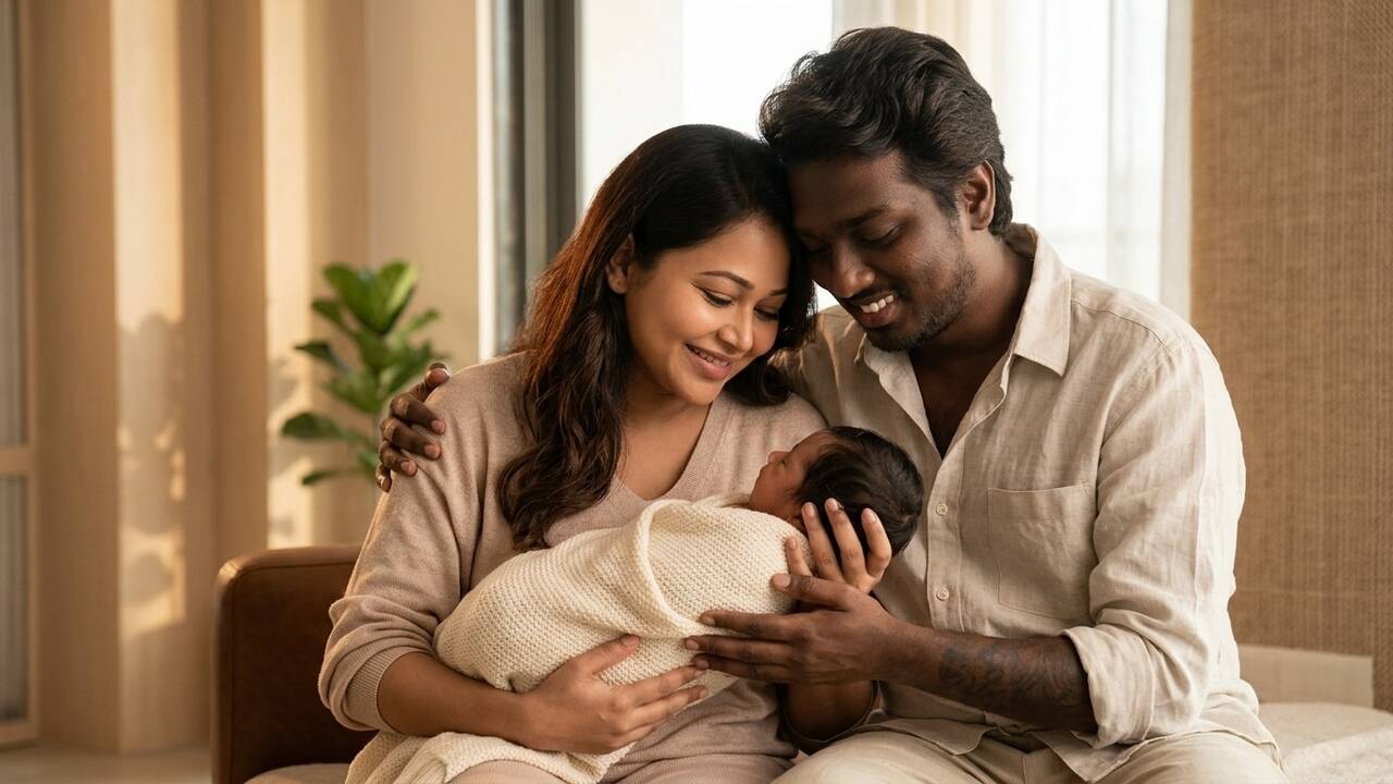 Atlee and his spouse Priya have welcomed their second child, a baby ...