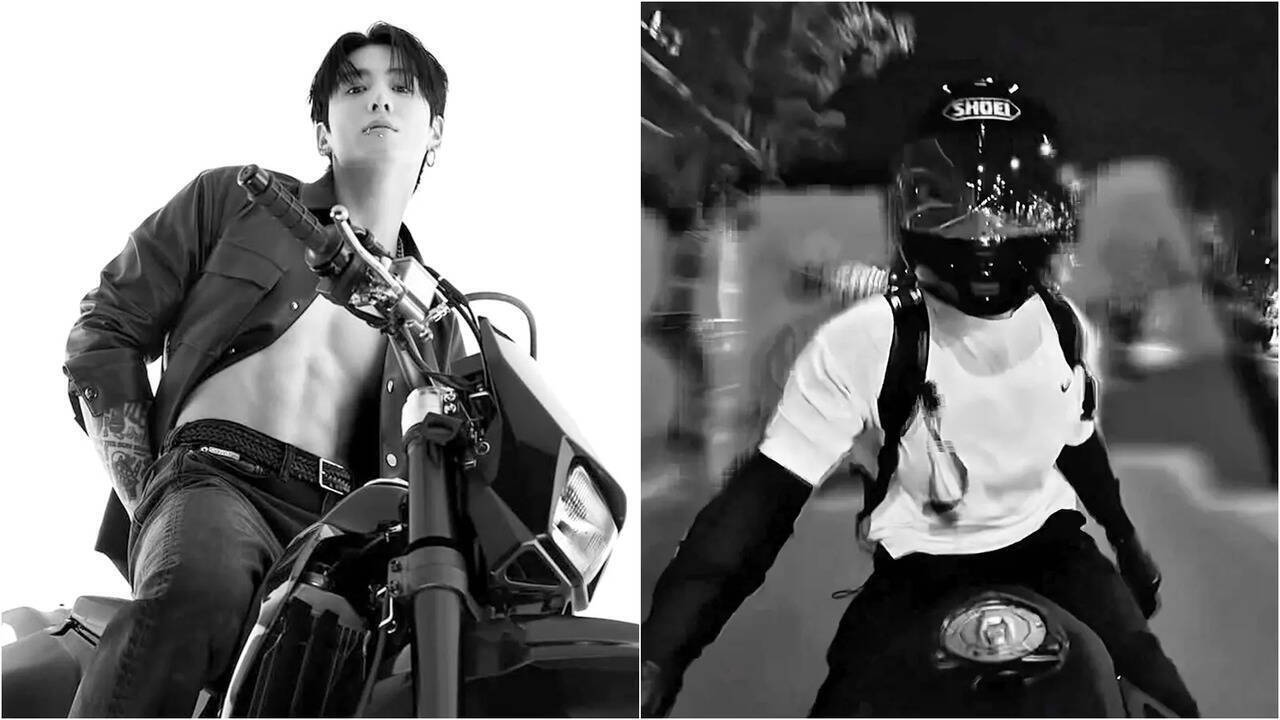 BTS's Jungkook Joins the Hooligan Biker Trend in Unexpected Reel; ARMYs ...