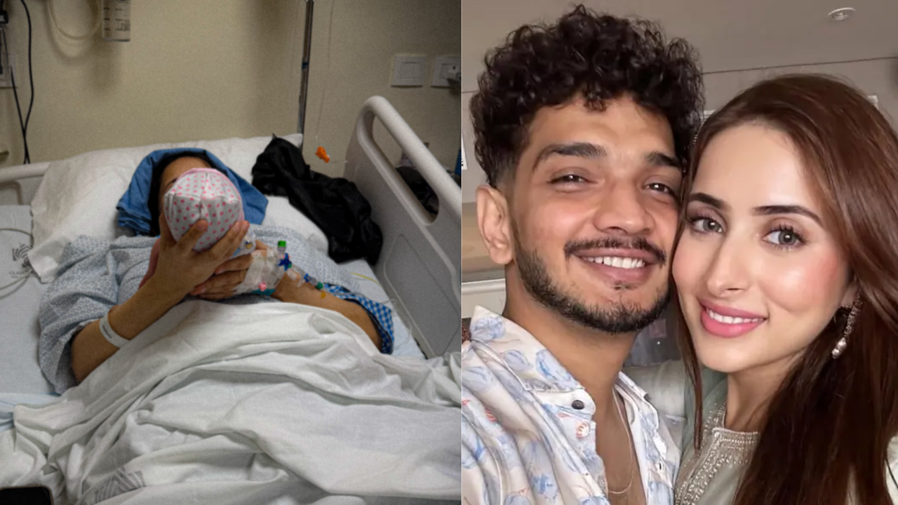 Munawar Faruqui and his wife Mehzabeen have welcomed their first child ...