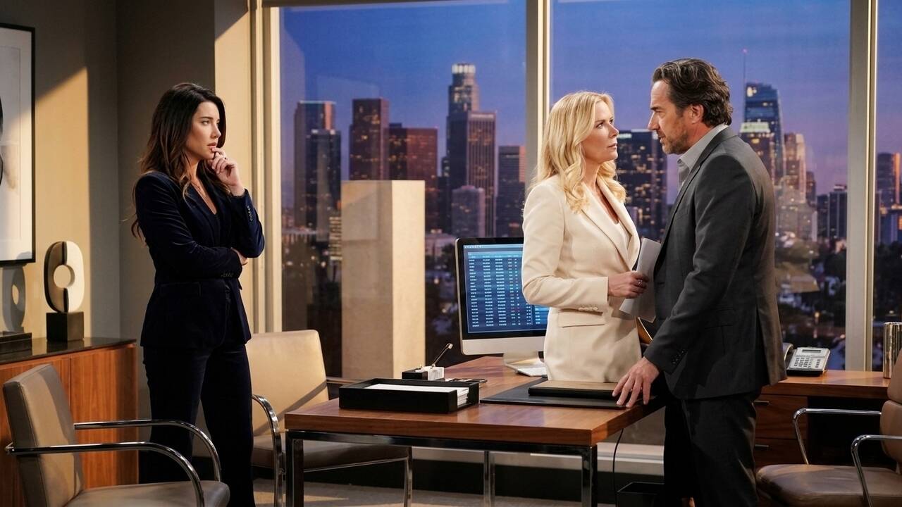Ridge Surprises Steffy, While Hope Observes a Distinct Encounter ...