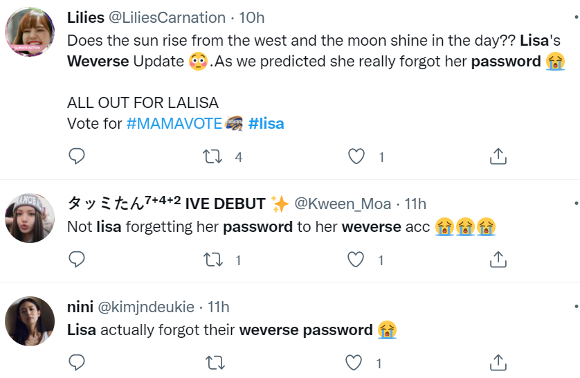 It's true! Blackpink's Lisa gets locked out of her Weverse account ...