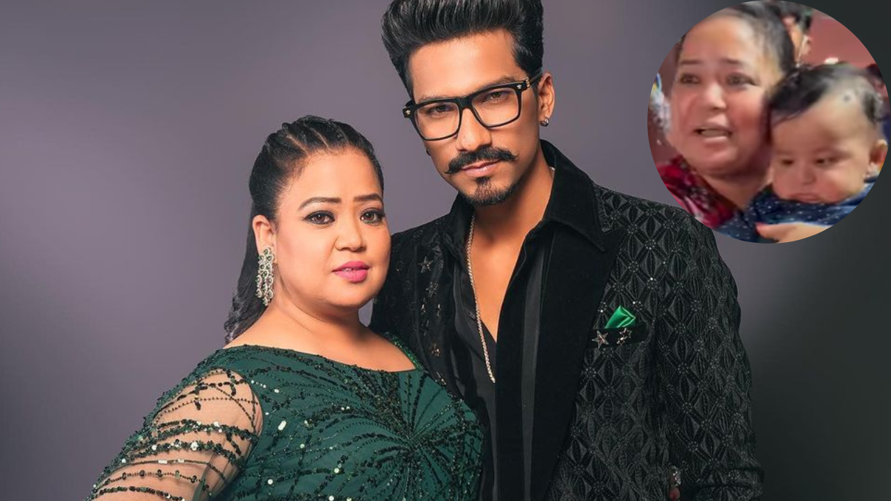 Bharti Singh cutely introduces son Laksh to paparazzi 'maamaas', jokes ...