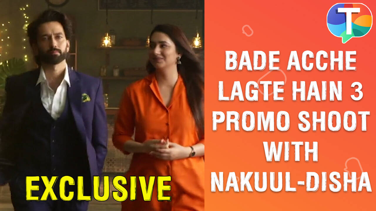 EXCLUSIVE! Bade Acche Lagte Hain 3 promo shoot | BTS with Nakuul Mehta ...