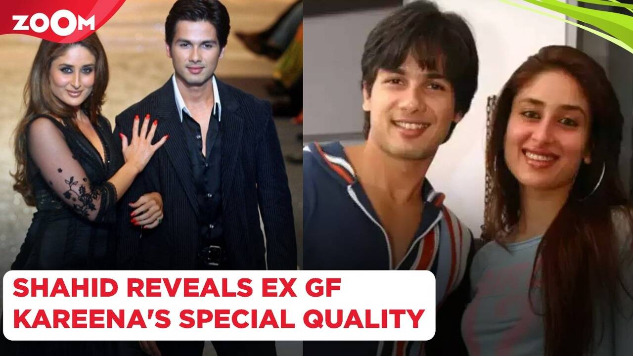 Shahid Kapoor REVEALS ex-gf Kareena Kapoor's special quality that impressed him | Bollywood News ...