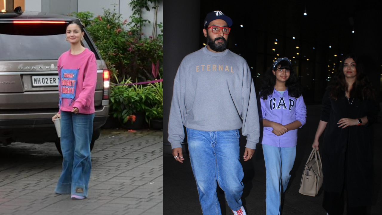 #ZoomIn: Alia Bhatt, Ranveer Singh, Aishwarya Rai Bachchan With Family ...