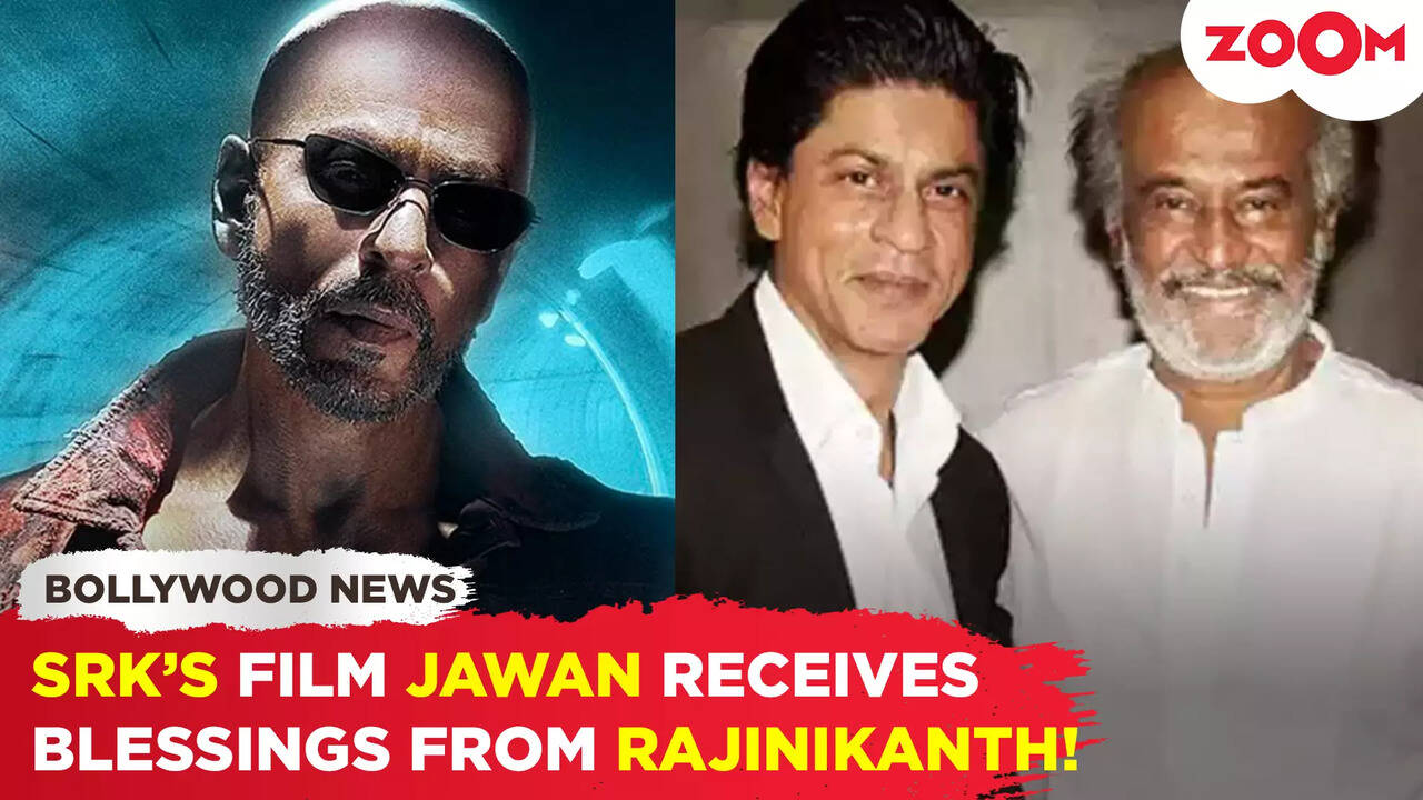 Shah Rukh Khan’s Jawan receives blessings from Rajnikanth; SRK to WATCH Rajinikanth’s film ...