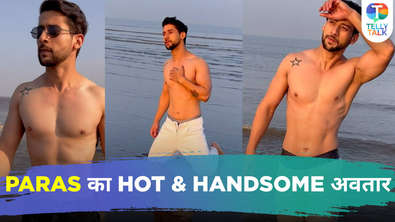 Paras Arora goes SHIRTLESS for his beach photoshoot; shares video on ...