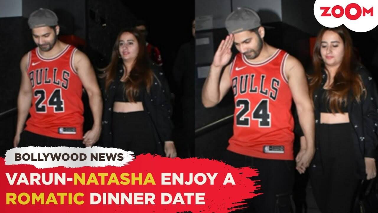 Varun Dhawan & wife Natasha Dalal walk hand in Hand after romantic ...