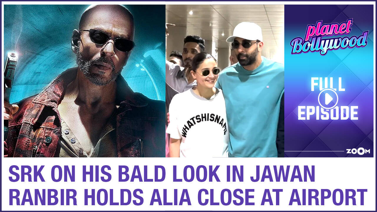 Shah Rukh Khan on his BALD look in Jawan | Ranbir Kapoor HOLDS Alia ...