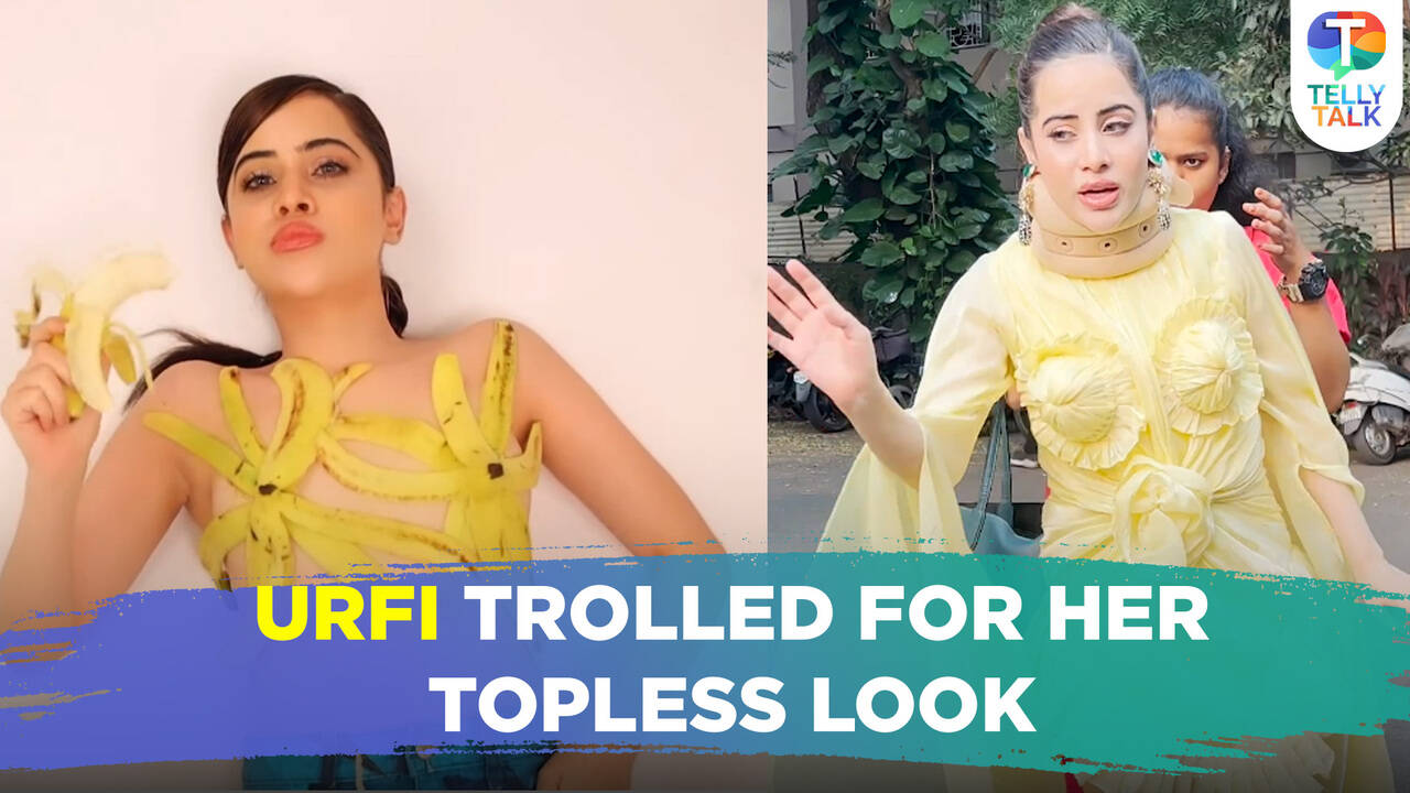 Urfi Javed TROLLED as she goes topless again; covers her upper body ...