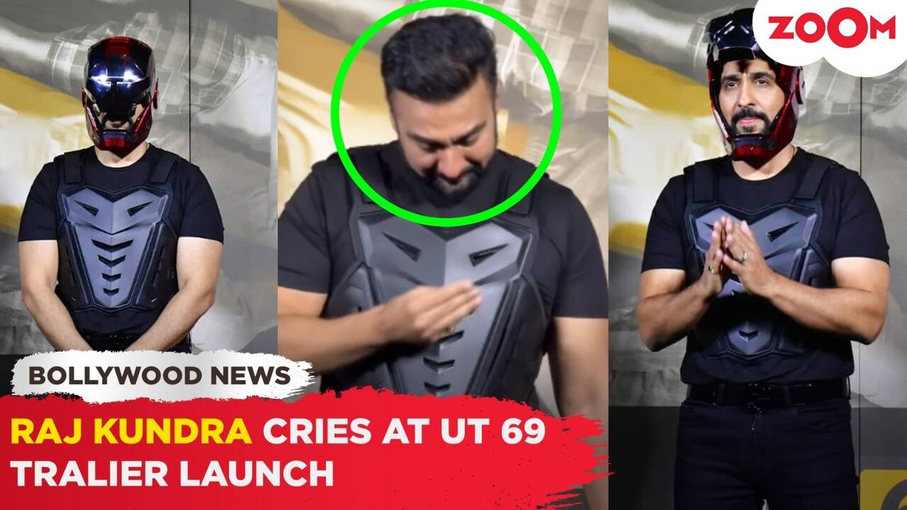 Raj Kundra gets EMOTIONAL at UT 69 trailer launch after showing his ...
