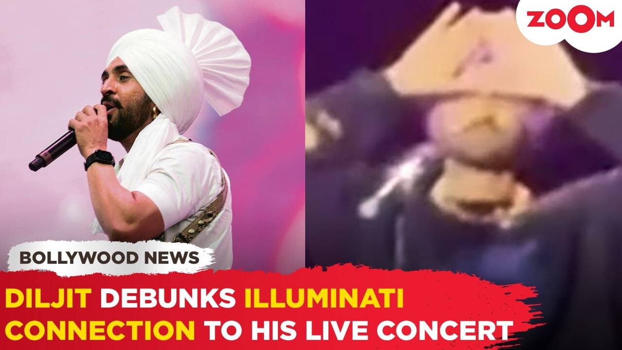 Diljit Speaks Out on Illuminati Rumors Surrounding His Concert | Zoom TV