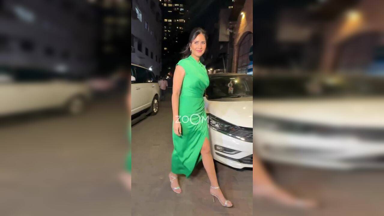 Katrina Kaif shines in a stunning shade of green #shorts