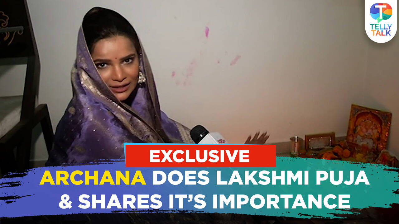 Archana Gautam does Lakshmi Puja as she shares importance of the ritual ...