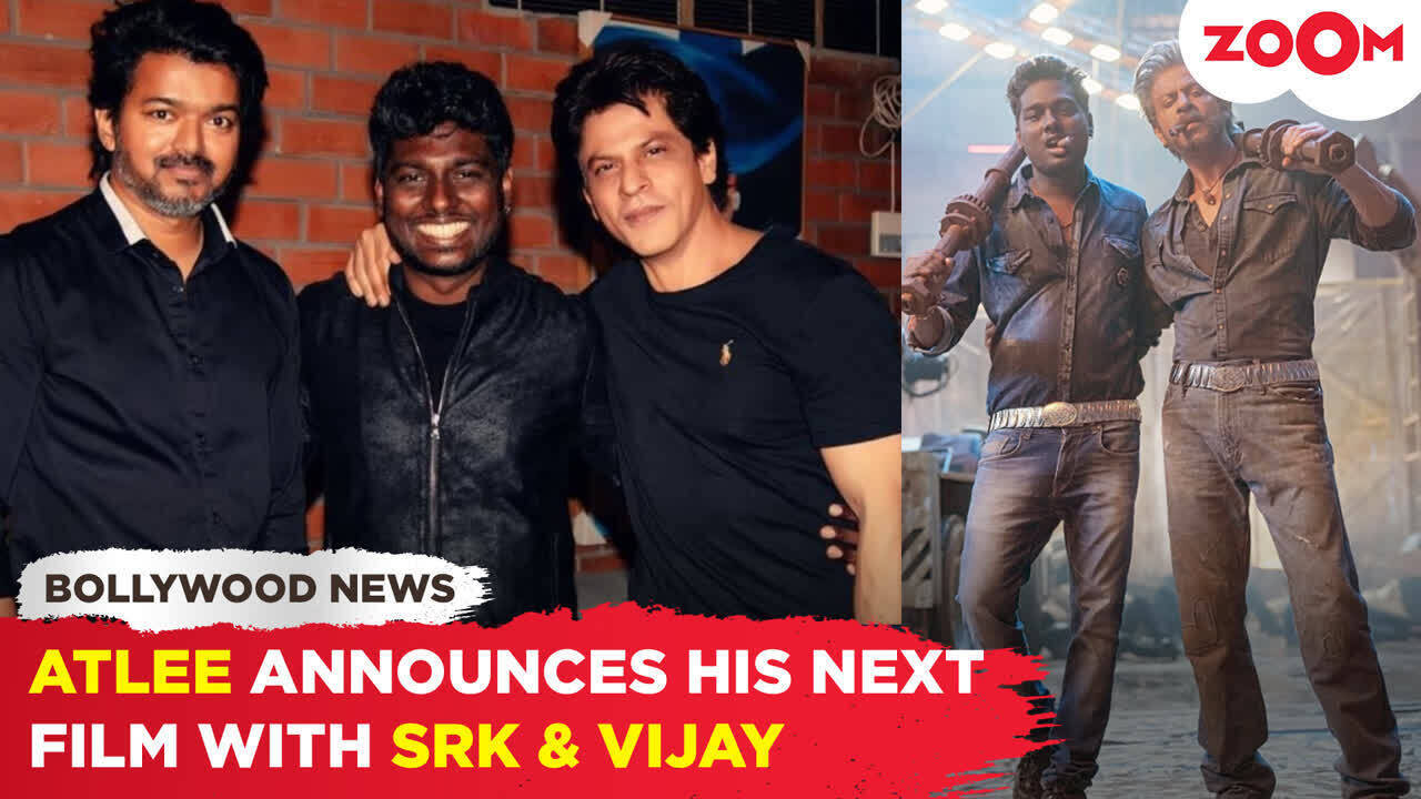 Director Atlee officially announces collaboration with Shah Rukh Khan & Vijay Thalapathy for his ...