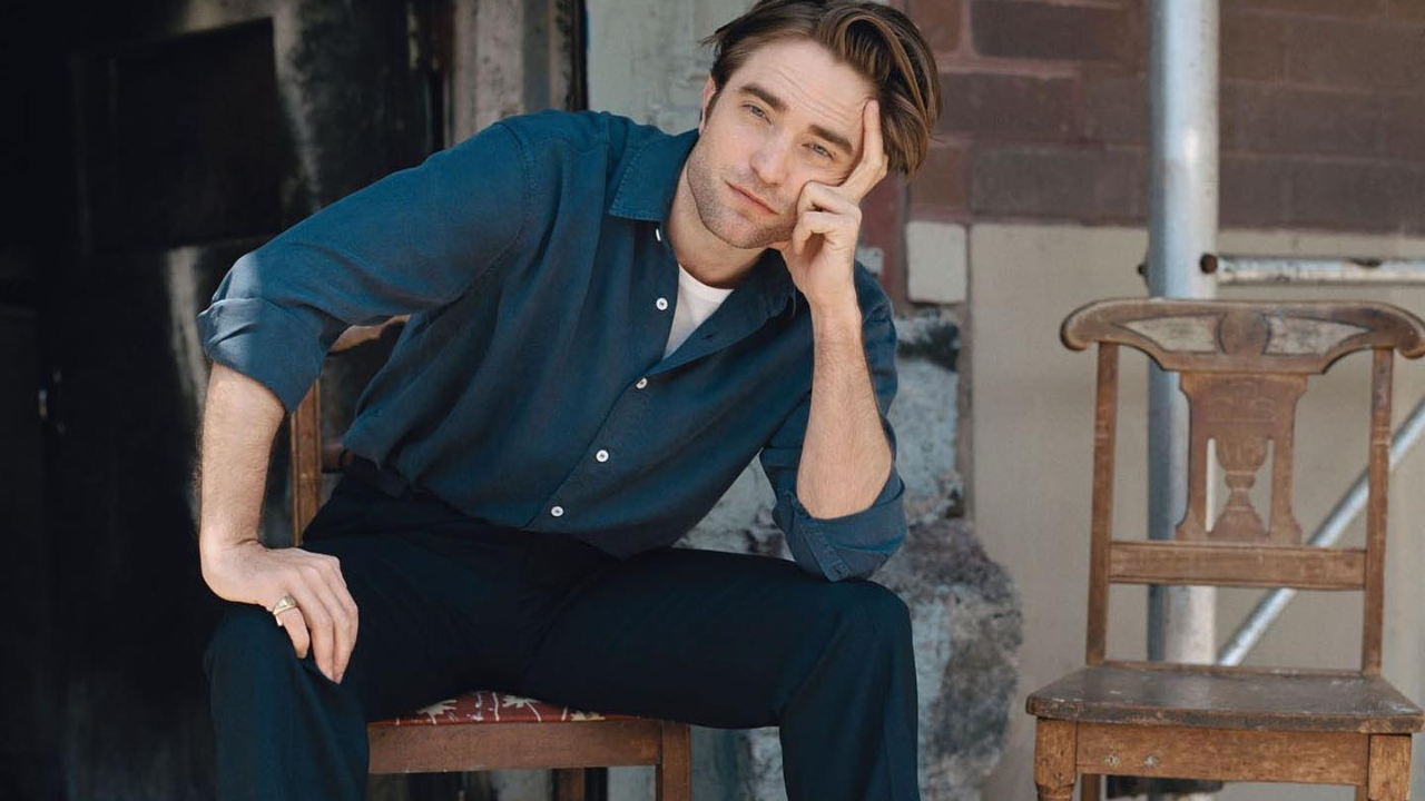 Just Robert Pattinson Being Easy On Eyes