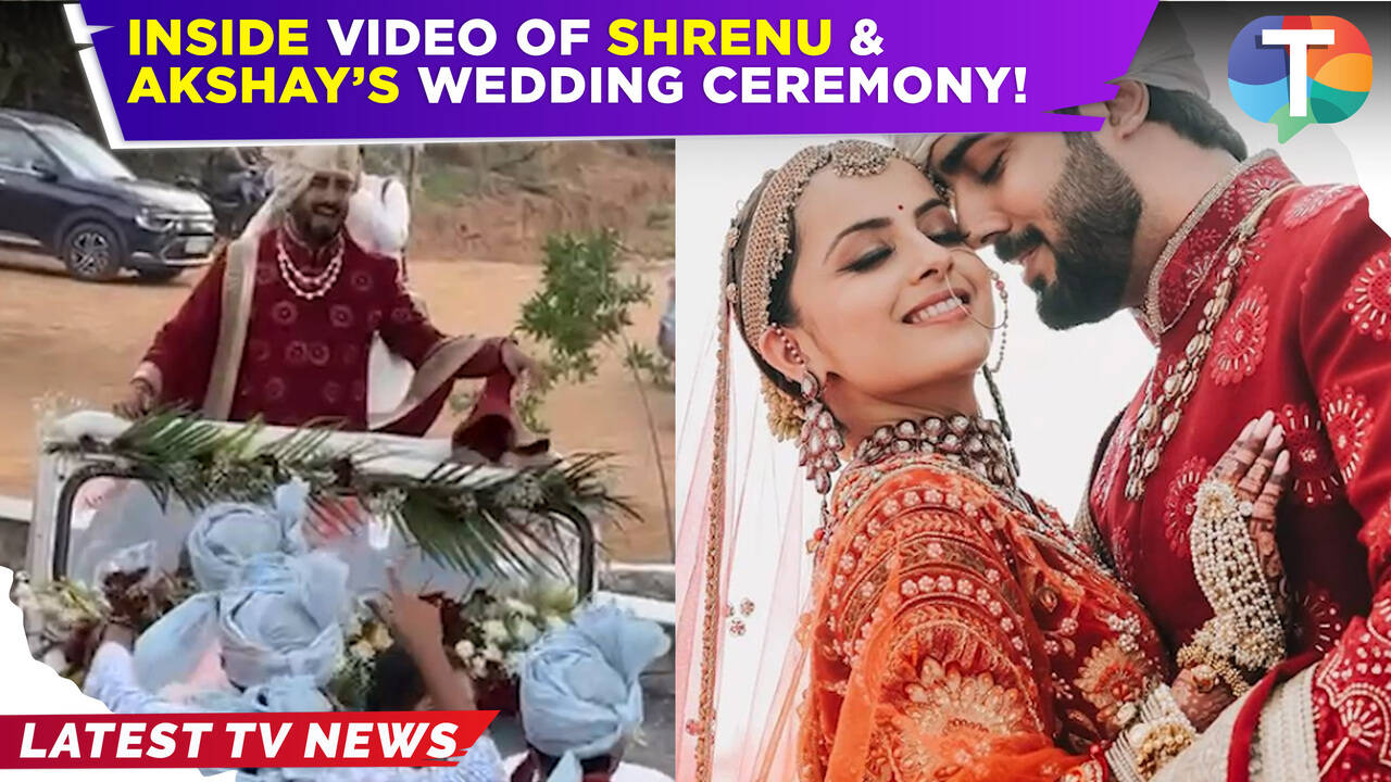 INSIDE video of Shrenu Parikh & Akshay Mhatre’s Wedding ceremony; FIRST ...