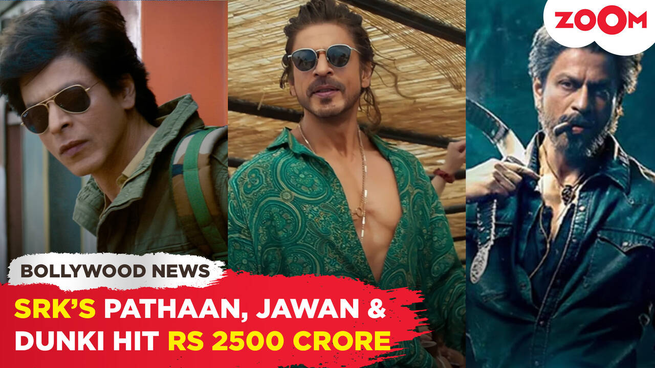 Shah Rukh Khan's 2023 box office collection surpasses Rs 2500 crore with 'Pathaan,' 'Jawan ...