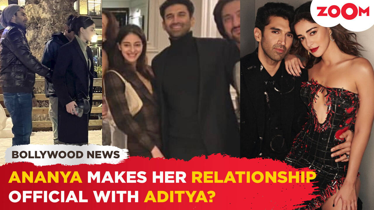 Aditya Roy Kapur and Ananya Panday CONFIRM their relationship through a ...
