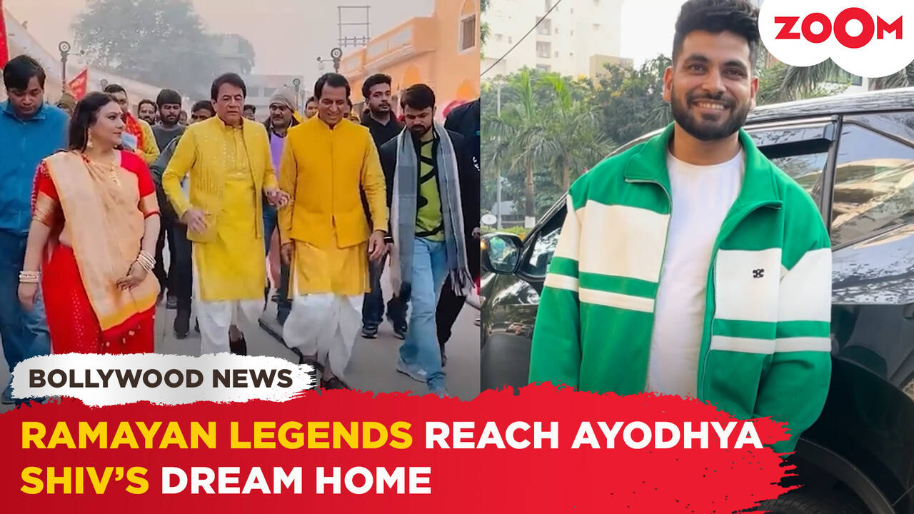 Ramayan actors Arun, Dipika & Sunil ARRIVE in Ayodhya | Shiv Thakare to ...