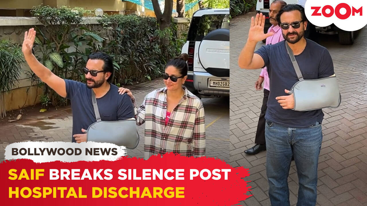 Saif Ali Khan BREAKS silence post hospital release – Here's what he ...