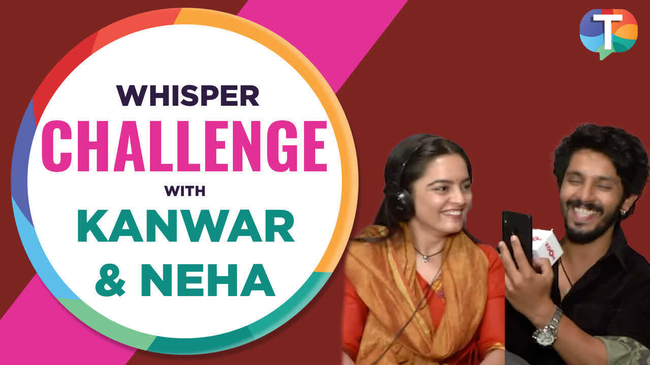 Udne Ki Asha’s Kanwar Dhillon & Neha Harsora’s HILARIOUS whisper challenge | Exclusive | Zoom TV