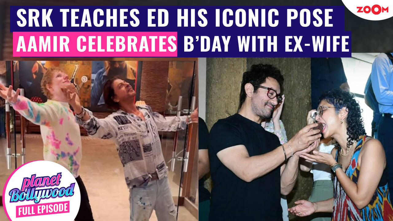 Shah Rukh Khan RECREATES his pose with Ed Sheeran | Aamir Khan FEEDS ... Shah Rukh Khan RECREATES his pose with Ed Sheeran | Aamir Khan FEEDS ...