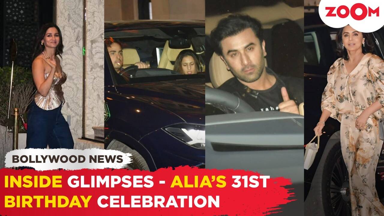 INSIDE Alia Bhatt's star-studded birthday bash with Ranbir Kapoor and ...