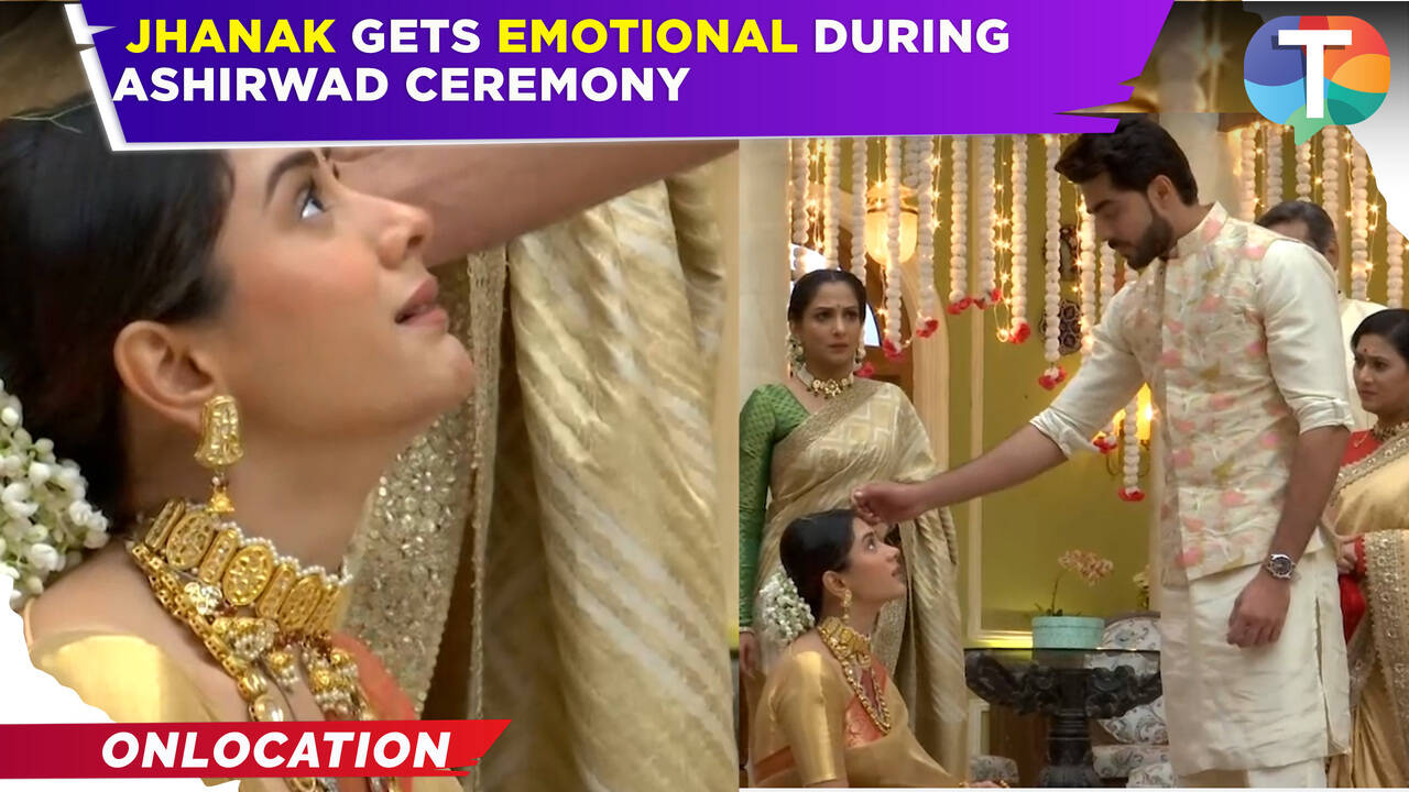 Jhanak update: Jhanak gets EMOTIONAL during Ashirwad ceremony | Zoom TV