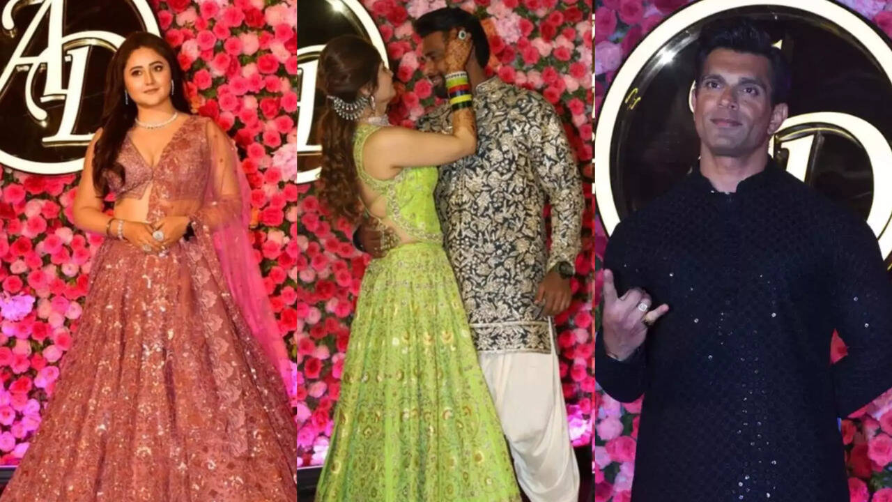 Arti Singh ने संगीत सेरेमनी पर Deepak Chauhan पर बरसाया प्यार, Rashmi ...