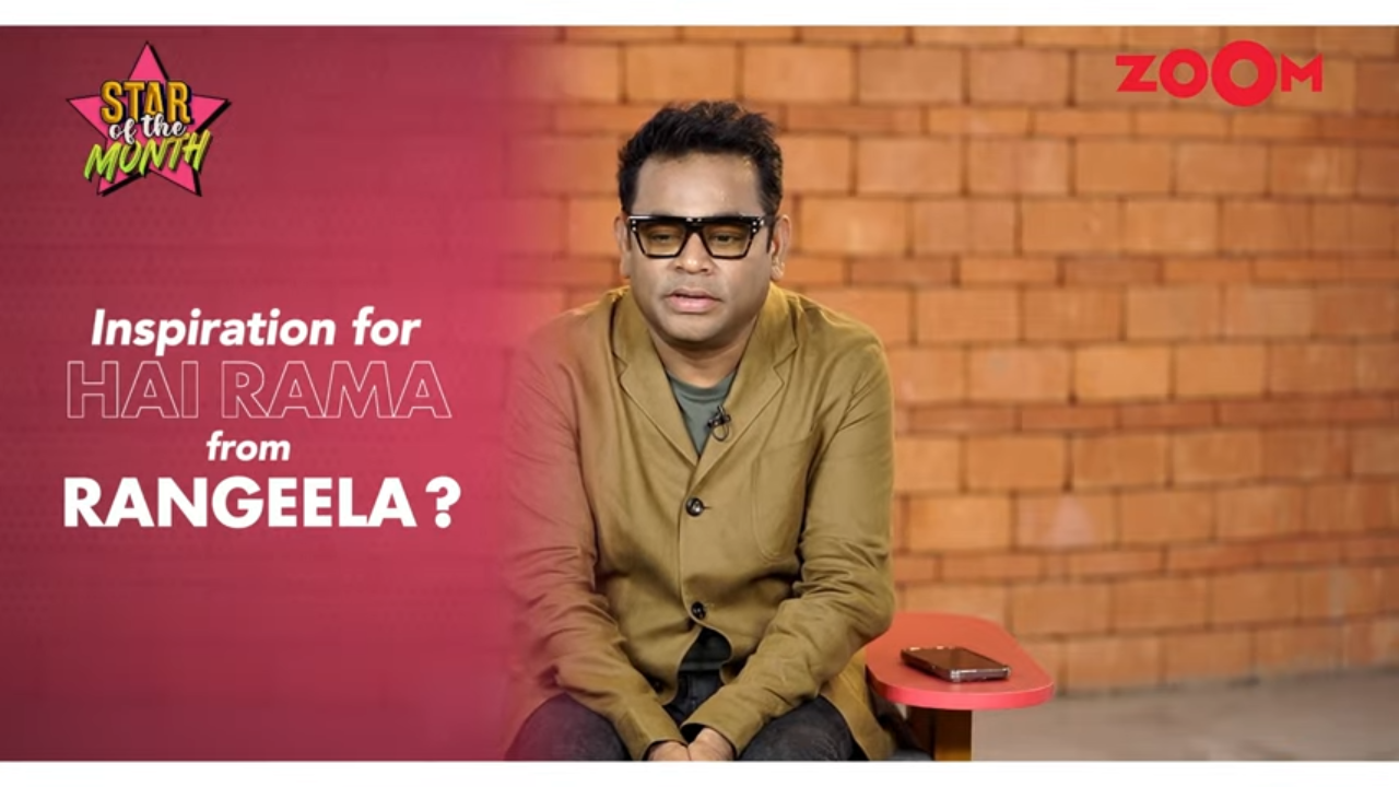 A R Rahman shares the story behind 'Hai Rama' from 'Rangeela' | Star of ...