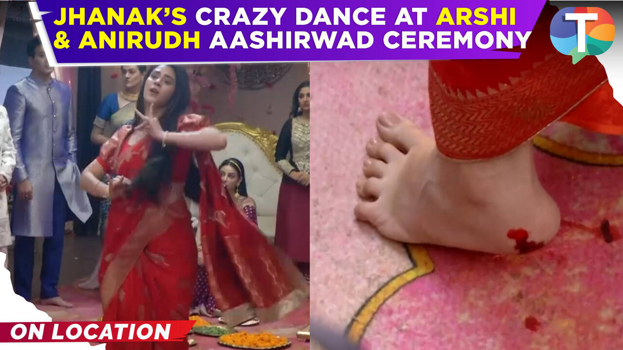 Jhanak update: Jhanak INJURES herself while dancing CRAZILY at Anirudh ...