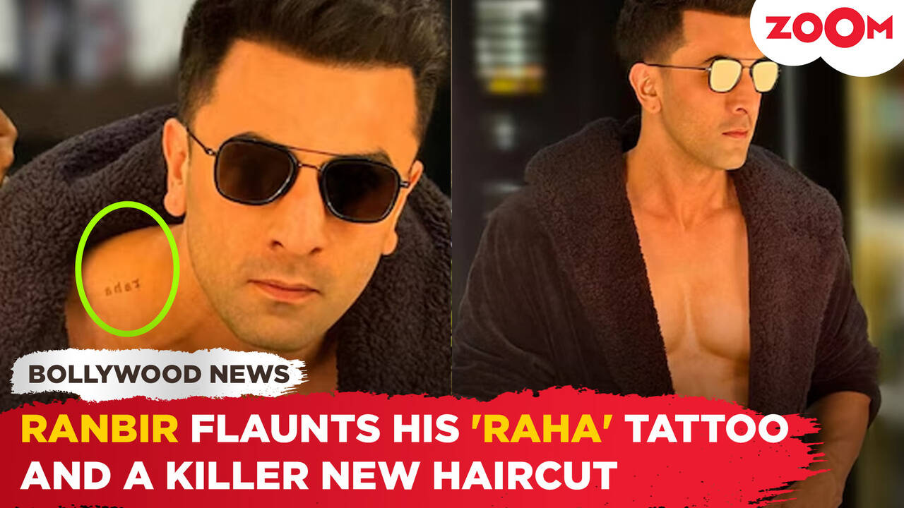 Ranbir Kapoor's 'Raha' tattoo and fresh haircut steal the show; pics go ...