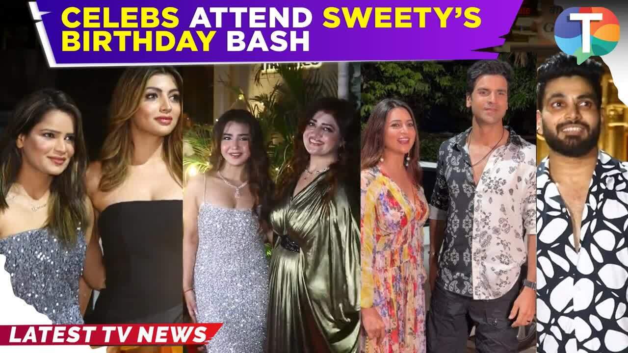 Divyanka-Vivek, Siddharth Nigam, Akanksha Puri, Archana Gautam ARRIVE ...