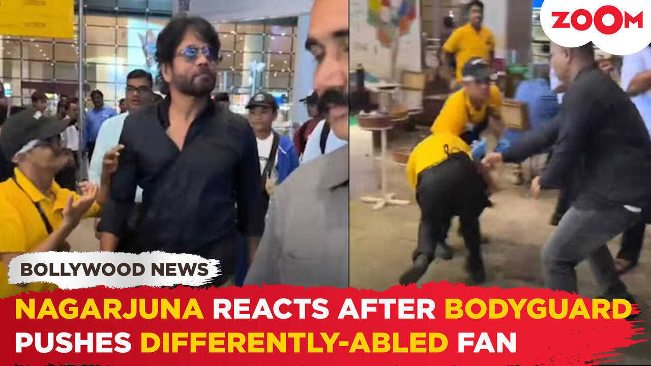 Nagarjuna's BOLD reaction after bodyguard pushes differently-abled fan ...