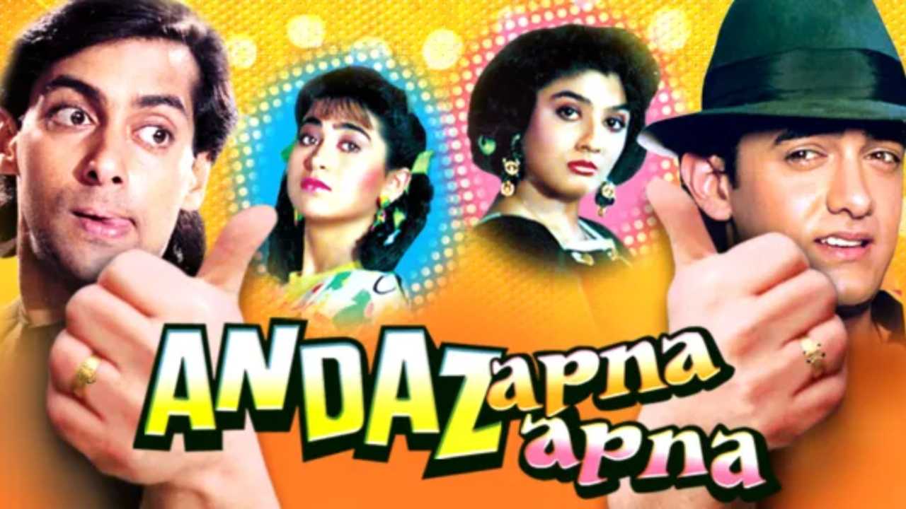 Andaz Apna Apna Re-Release: Salman Khan, Aamir Khan's Cult Comedy Set ...