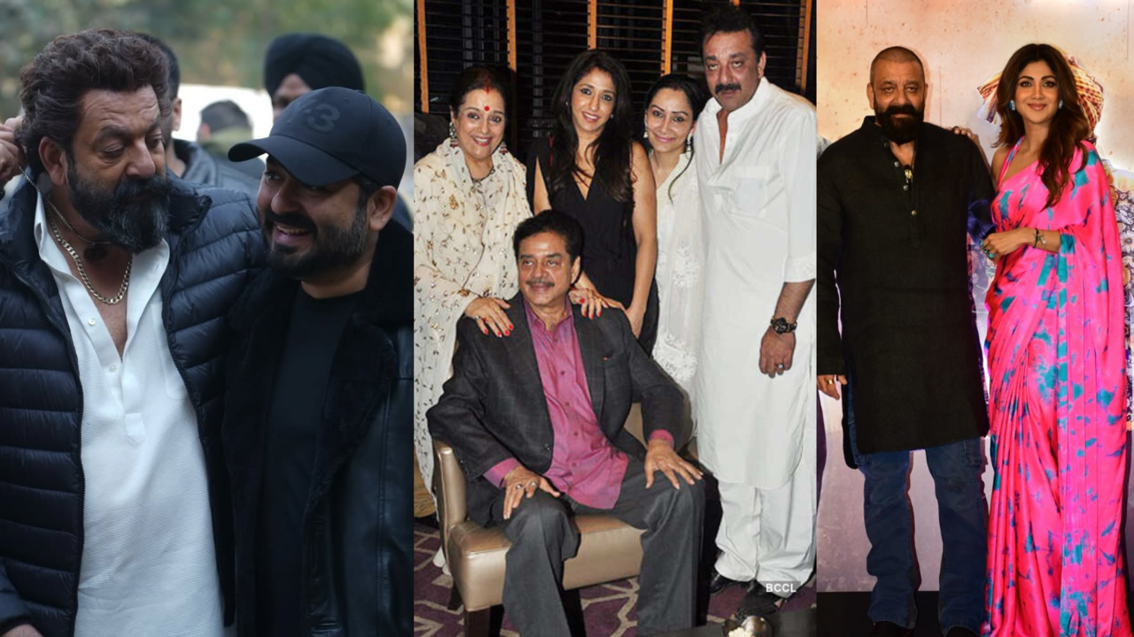 Sanjay Dutt Celebrates 66th Birthday: Shatrughan Sinha, Shilpa Shetty ...
