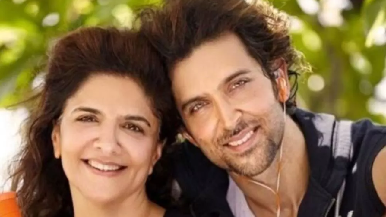 Hrithik Roshan's mother picks up the hook step from the newest song ...