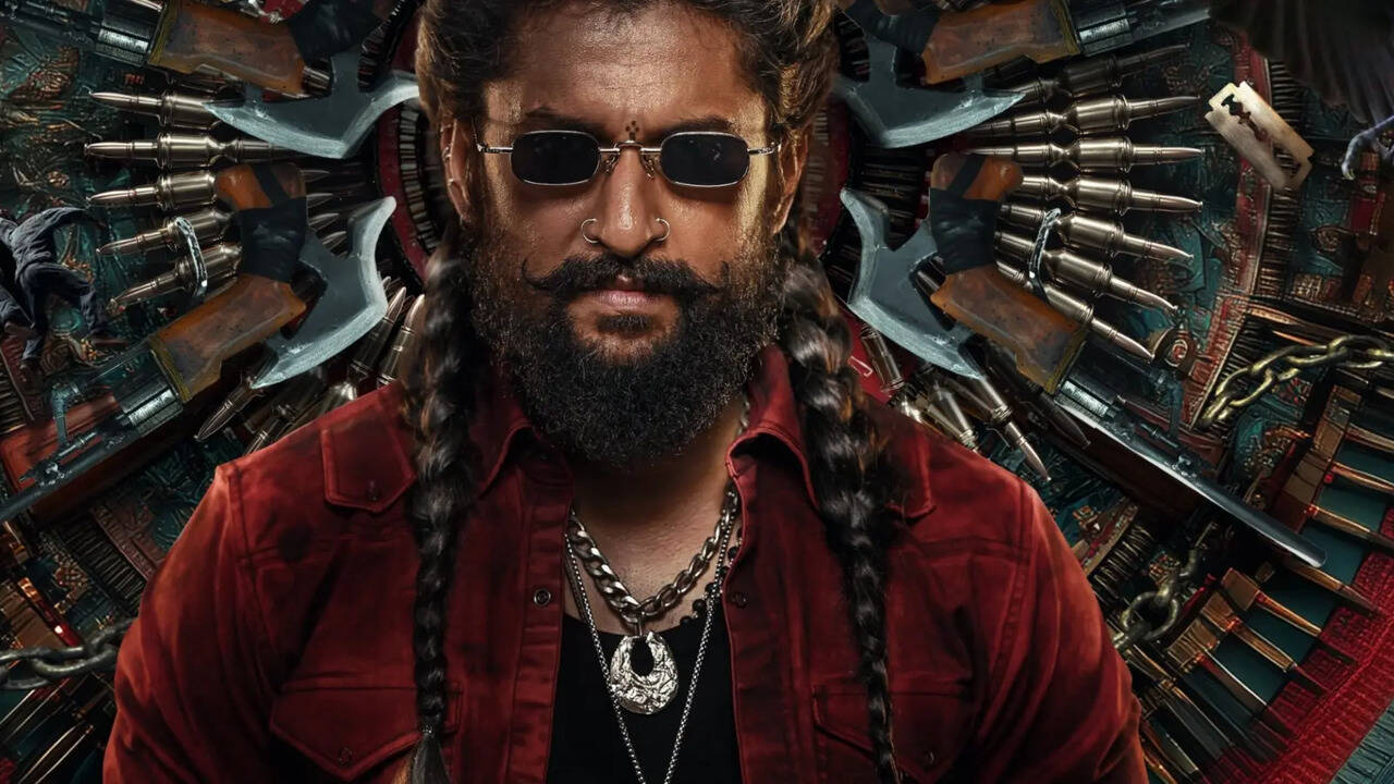 Paradise Unveiled: Nani Adopts Fresh Persona in Recent Poster Release ...