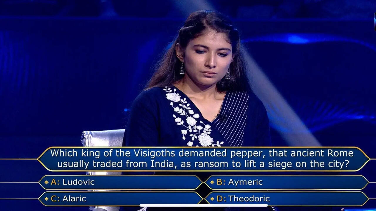 KBC 17: Contestant Kashish Singhal Unable to Respond to Rs 1 Crore ...