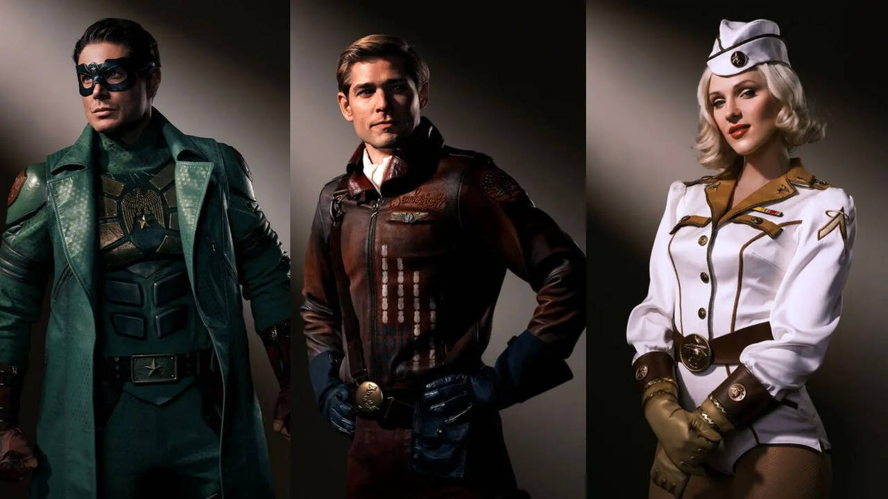 Vought Ascending: Initial Glimpse of Superhero Costumes for Jensen ...