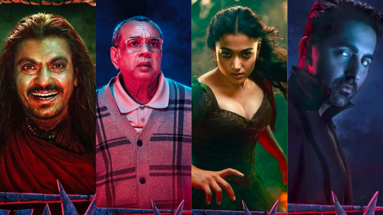 Thama First Glimpses: The Unsettling Characters of Ayushmann Khurrana ...