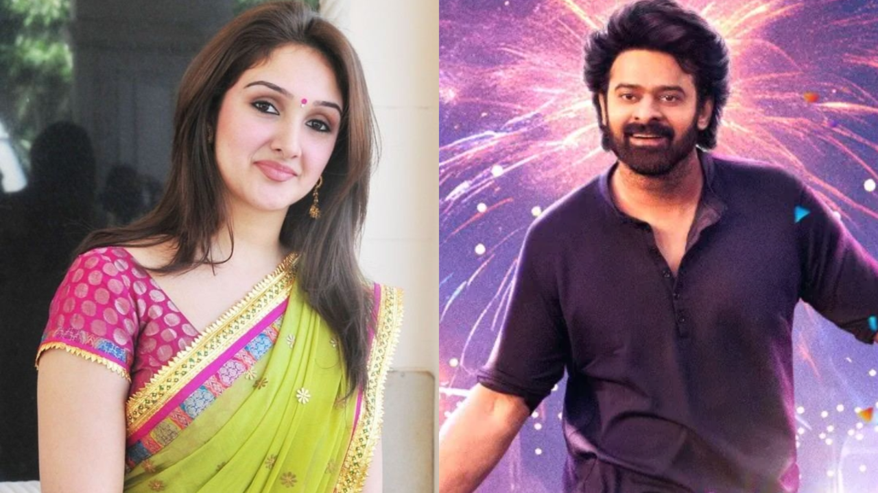 Sridevi Vijayakumar, Prabhas' inaugural leading lady, expresses that ...