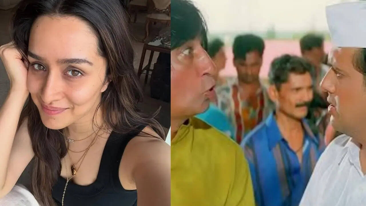 Shraddha Kapoor Recreates the Charm of Shakti Kapoor and Govinda in ...