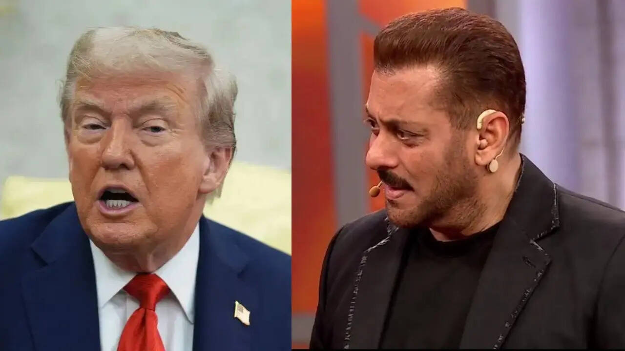 Did Salman Khan Make A Dig At Donald Trump During Bigg Boss 19? Actor ...
