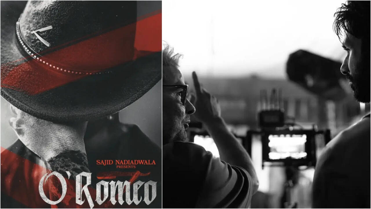 O' Romeo: The film featuring Shahid Kapoor and Triptii Dimri, directed ...