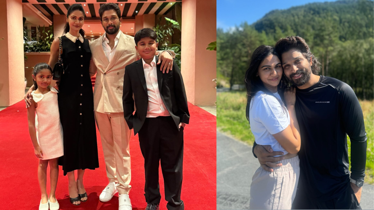 Sneha Reddy, the wife of Allu Arjun, shares a cherished family ...